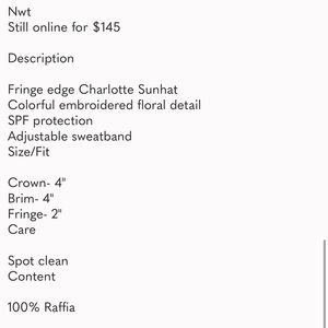 Hat Attack | Accessories | Nwt Revolve Hat Attack Charlotte Raffia ...